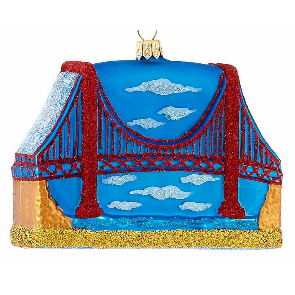 Golden Gate Bridge - Personalized Christmas Ornaments | Ornament Shop