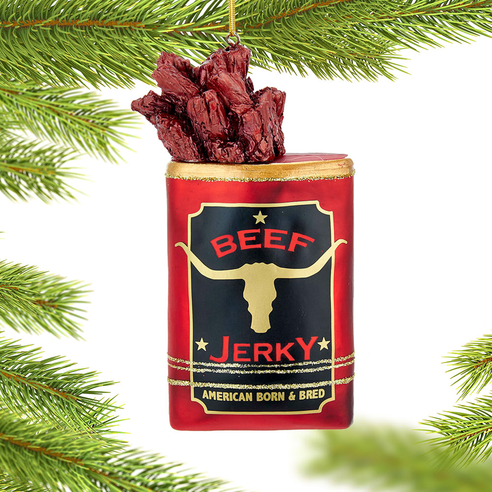 Personalized Beef Jerky Christmas Ornament - Personalized Christmas ...