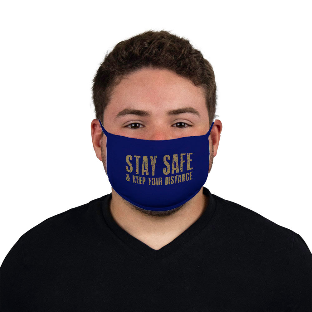 Stay Safe Face Mask - Personalized Christmas Ornaments | Ornament Shop