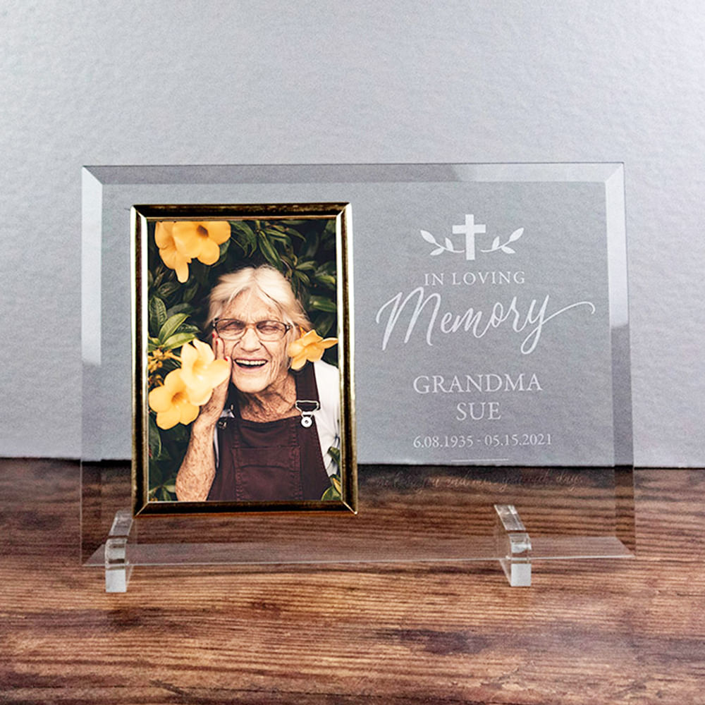 Personalized Picture Frame In Loving Memory - Personalized Christmas ...