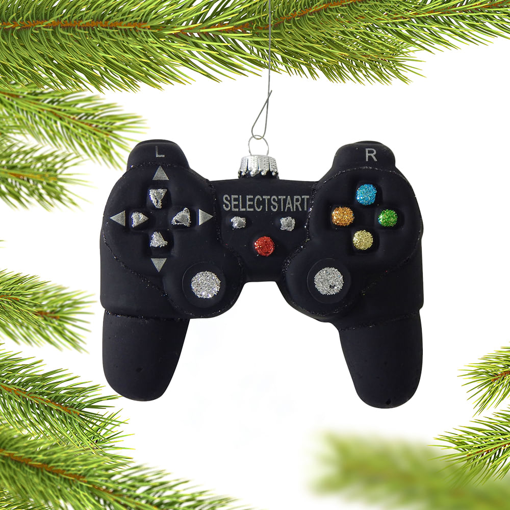 Personalized PlayStation Video Game Controller Christmas Orn ...