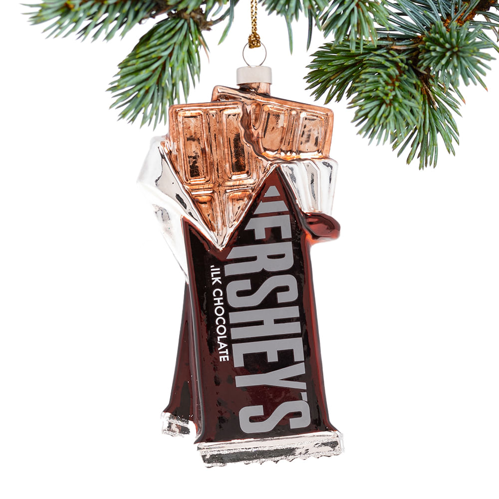 Hershey's milk Chocolate Bar Christmas Ornament - Personalized ...