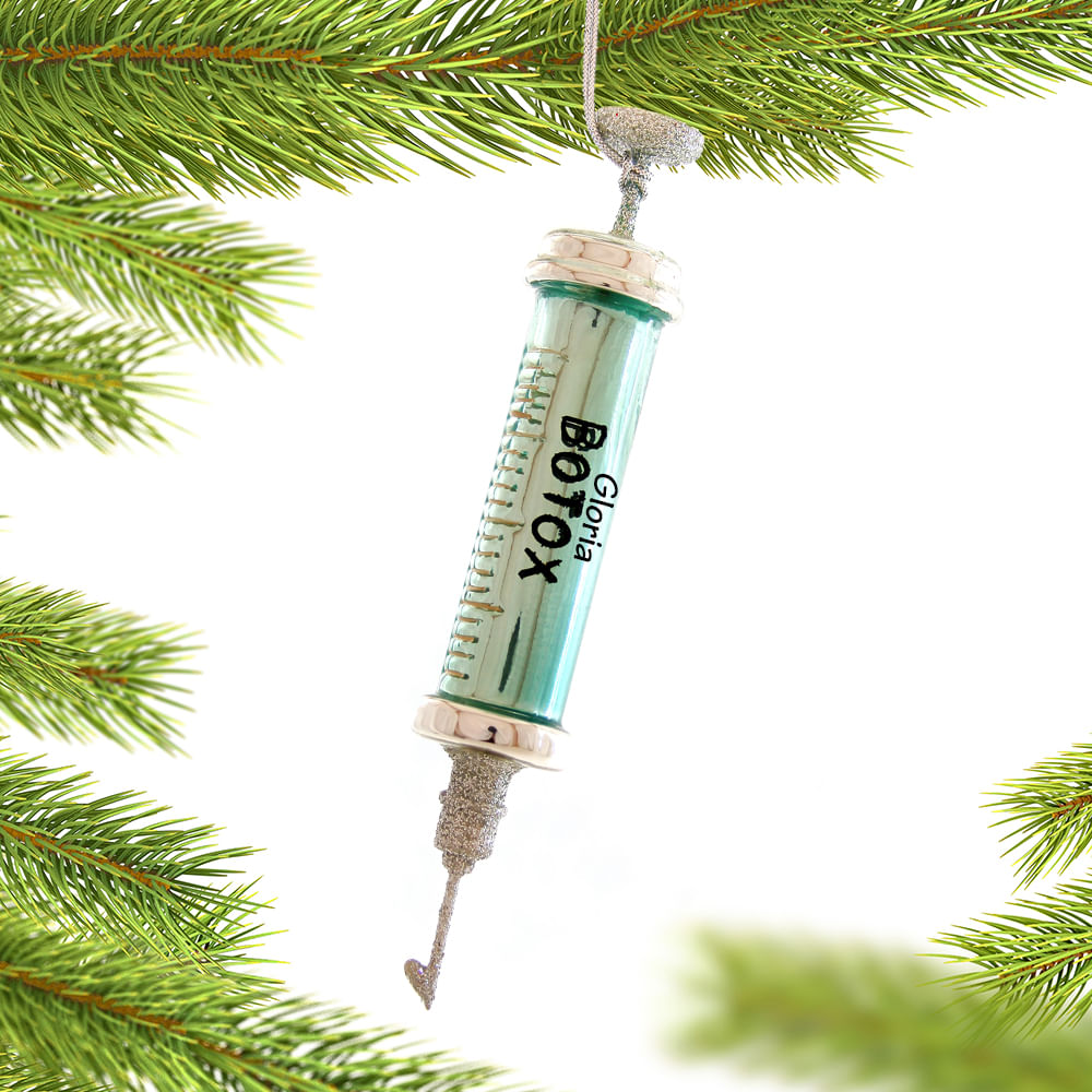 Botox Wrinkle Free Ornamnet - Personalized Christmas Ornaments ...