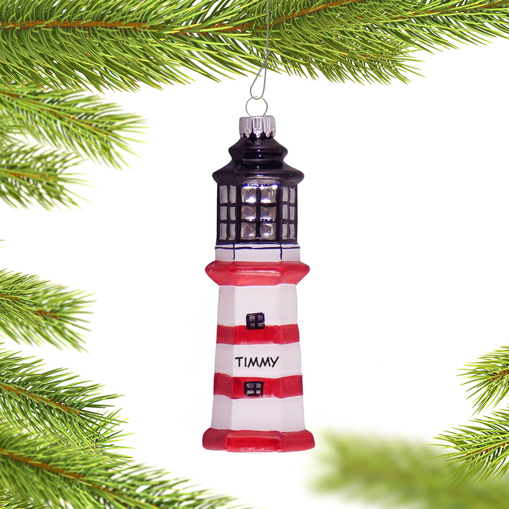 Personalized Lighthouse Ornament - Personalized Christmas Ornaments ...