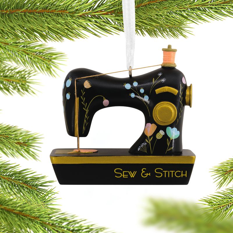 Hallmark Sewing Machine Christmas Ornament - Personalized Christmas ...