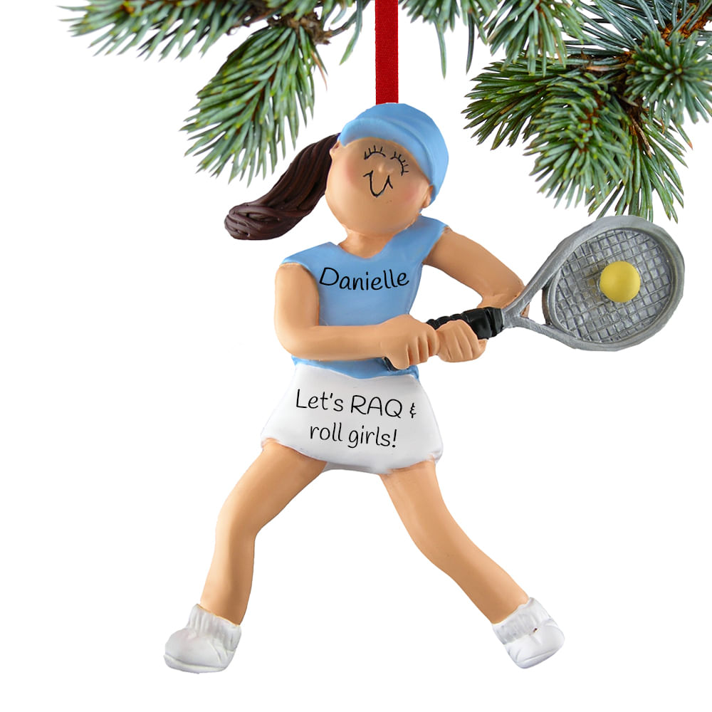Personalized Tennis Retirement Christmas Ornament - Personalized ...