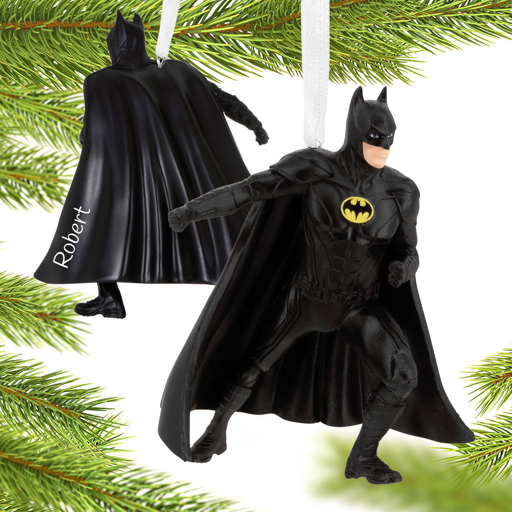 Personalized Hallmark Flash Movie Batman Christmas Ornament ...